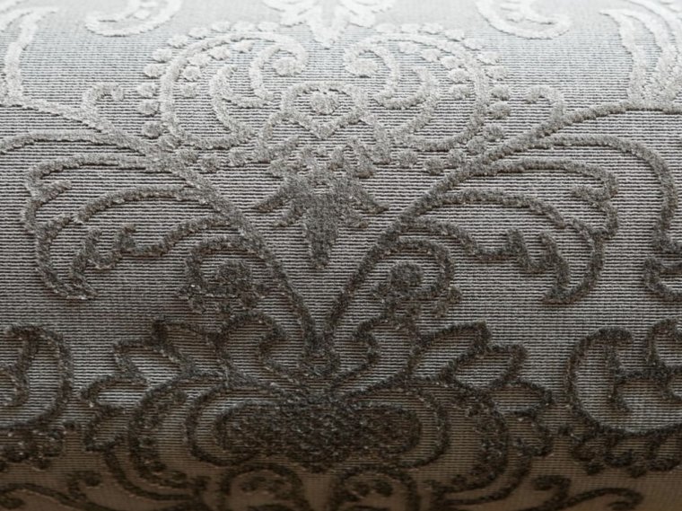 Sumptuous Cut Velvet Damask Fabric from Clarence House