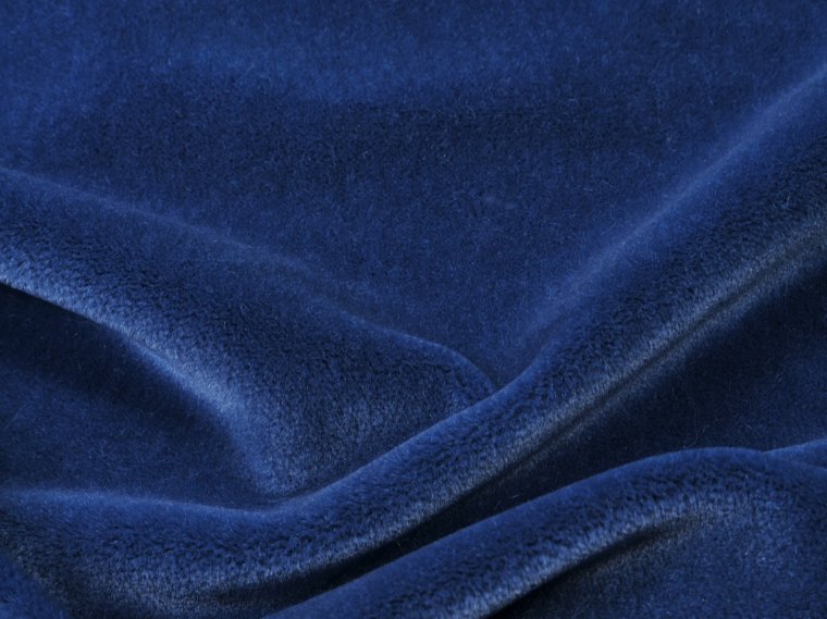 SPECIALTY PRICING: Indigo Blue Donghia Mohair Velvet Fabric, Incredibly ...