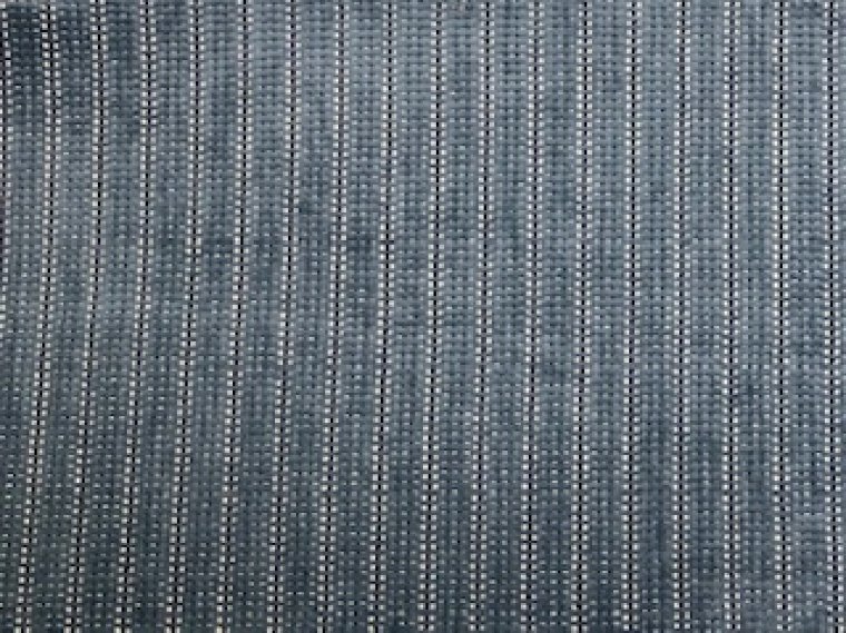 Wedgewood Blue super Soft Velvet with navy blue + ivory stripe ...