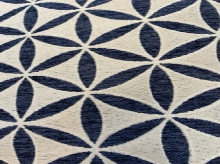 Navy Blue velvet tapestry Modern Fabric, Upholstery, pillows and more