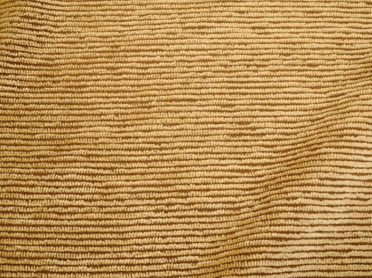 Rogers & goffigon Caramel Ribbed Chenille Fabric for Durable & Soft ...